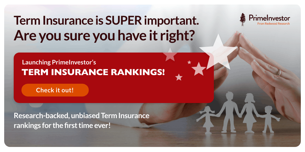 Term Insurance recommendations from PrimeInvestor