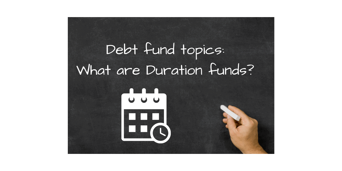 What is a duration strategy in debt funds