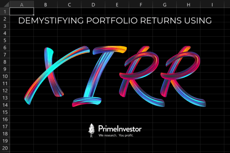 How to calculate XIRR portfolio returns - PrimeInvestor