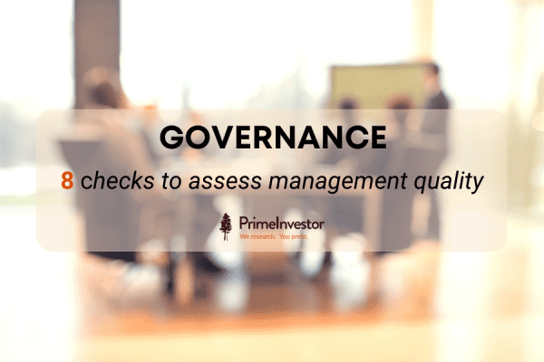 Governance: 8 checks to assess management quality - PrimeInvestor