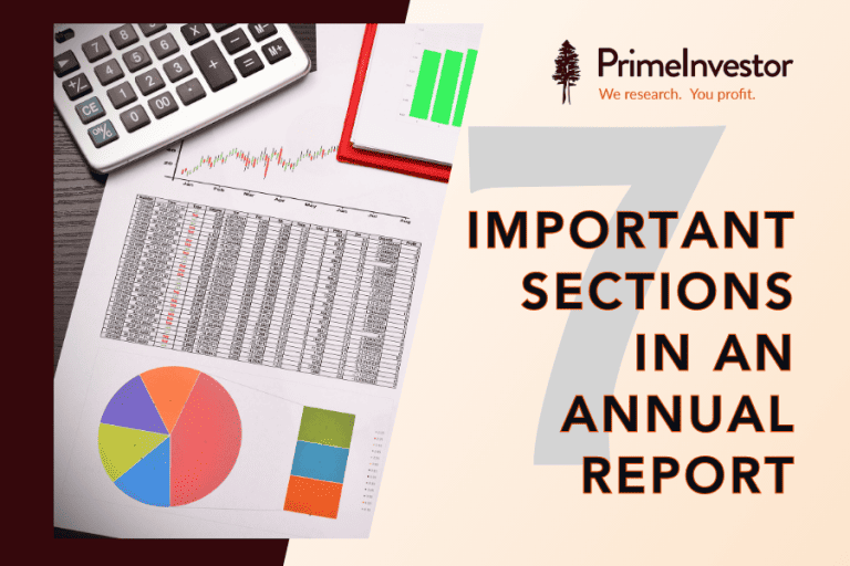 Annual reports - 7 important sections for great information